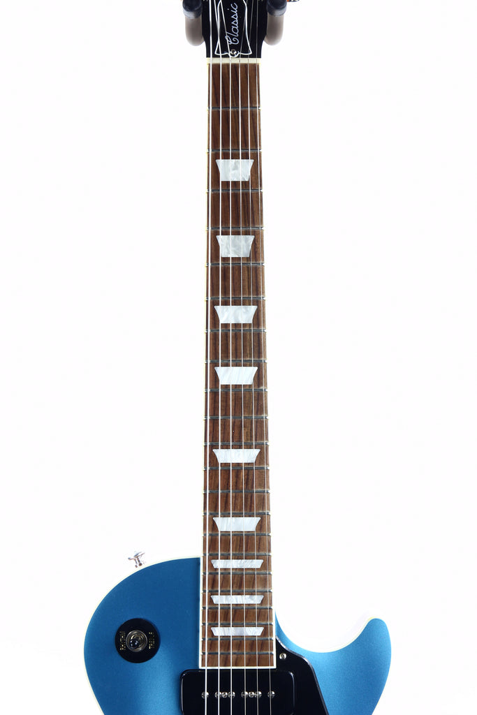 *SOLD* 2018 Gibson USA Les Paul Classic P90 PELHAM BLUE - MINTY, stand ...