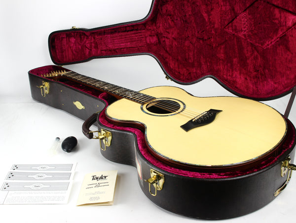 *SOLD* UNPLAYED! 1996 Taylor 955 12-String Cindy Inlay Jumbo Acoustic ...