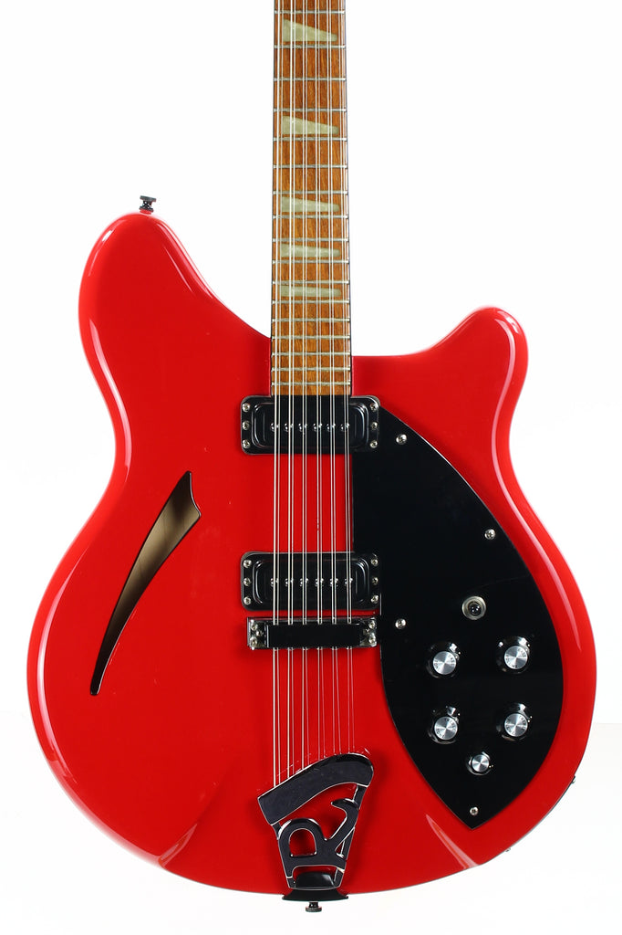 1989 Rickenbacker 360/12 BT RED 12-String Electric Guitar - Black Bind ...