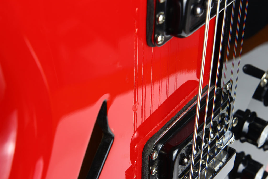 1989 Rickenbacker 360/12 BT RED 12-String Electric Guitar - Black Bind ...