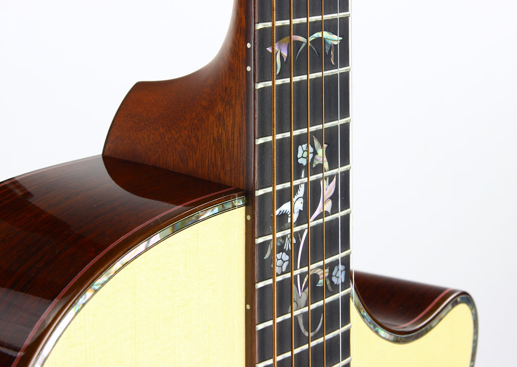 MINT! 1993 Taylor 912c Grand Concert Acoustic Guitar - CINDY INLAY, En ...