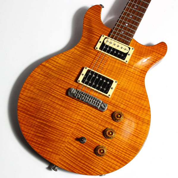 *SOLD* 1995 Hamer USA Studio Archtop Amber Double Cutaway Electric Gui ...