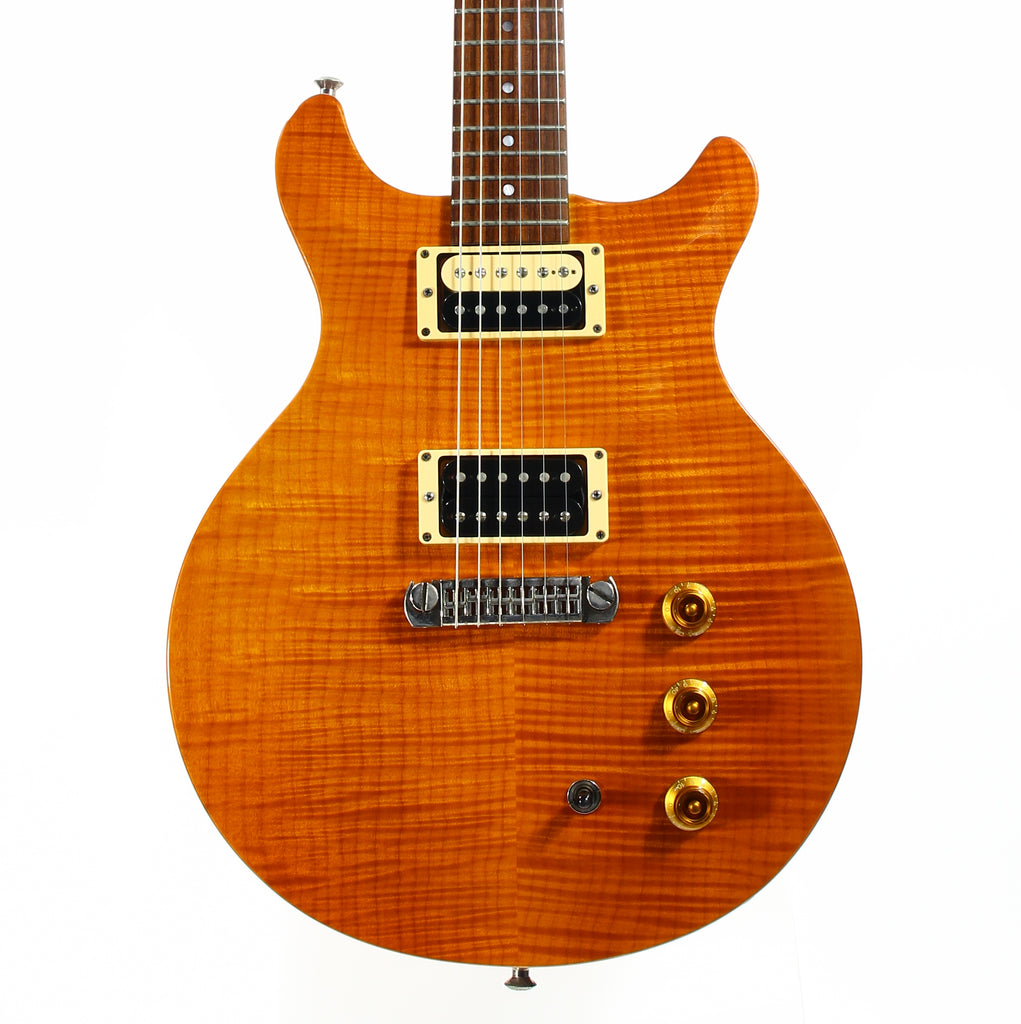 *SOLD* 1995 Hamer USA Studio Archtop Amber Double Cutaway Electric Gui ...