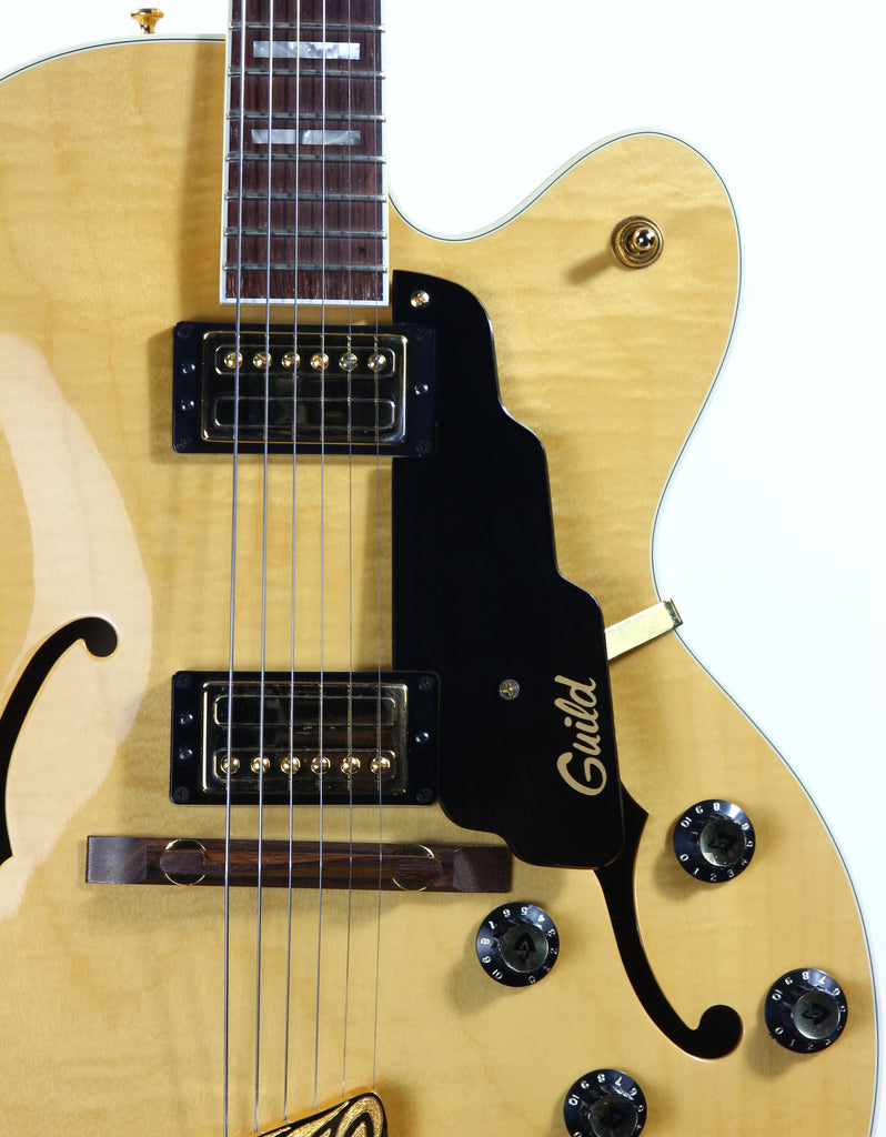 MINTY! 2002 Guild USA X-180 Park Avenue Natural Archtop Electric Jazz ...