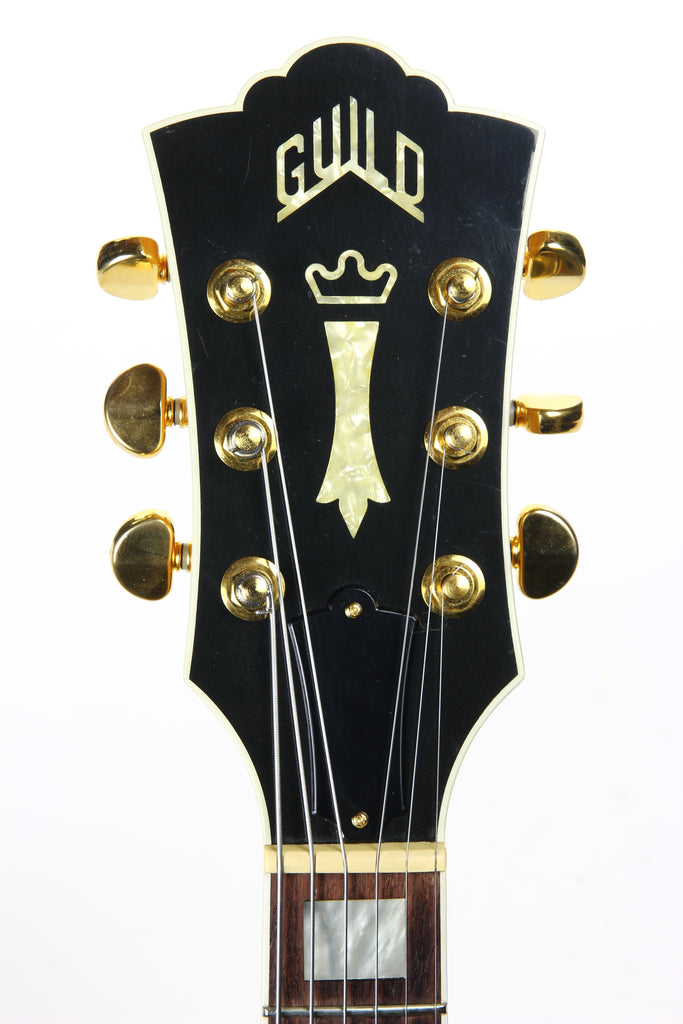 MINTY! 2002 Guild USA X-180 Park Avenue Natural Archtop Electric Jazz ...