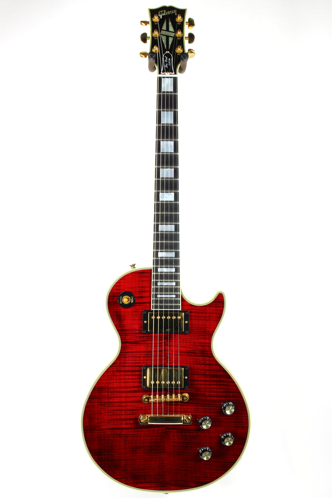 RED TIGER! Gibson Custom Shop 1968 Reissue Les Paul Custom - Figured ...