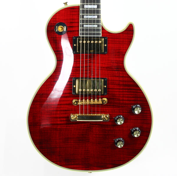 RED TIGER! Gibson Custom Shop 1968 Reissue Les Paul Custom - Figured ...