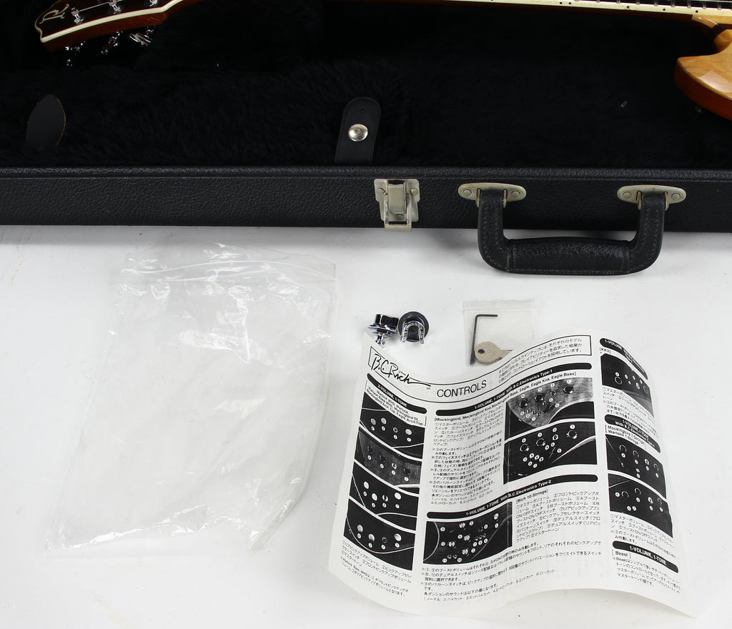 1999 BC Rich USA Mockingbird Supreme Deluxe Electric Guitar | Quilted ...