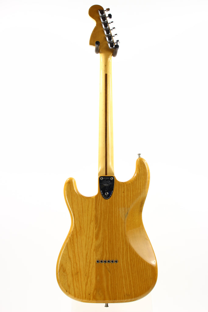 1975 Fender Stratocaster Natural Ash Hardtail - Vintage 1970's Strat ...