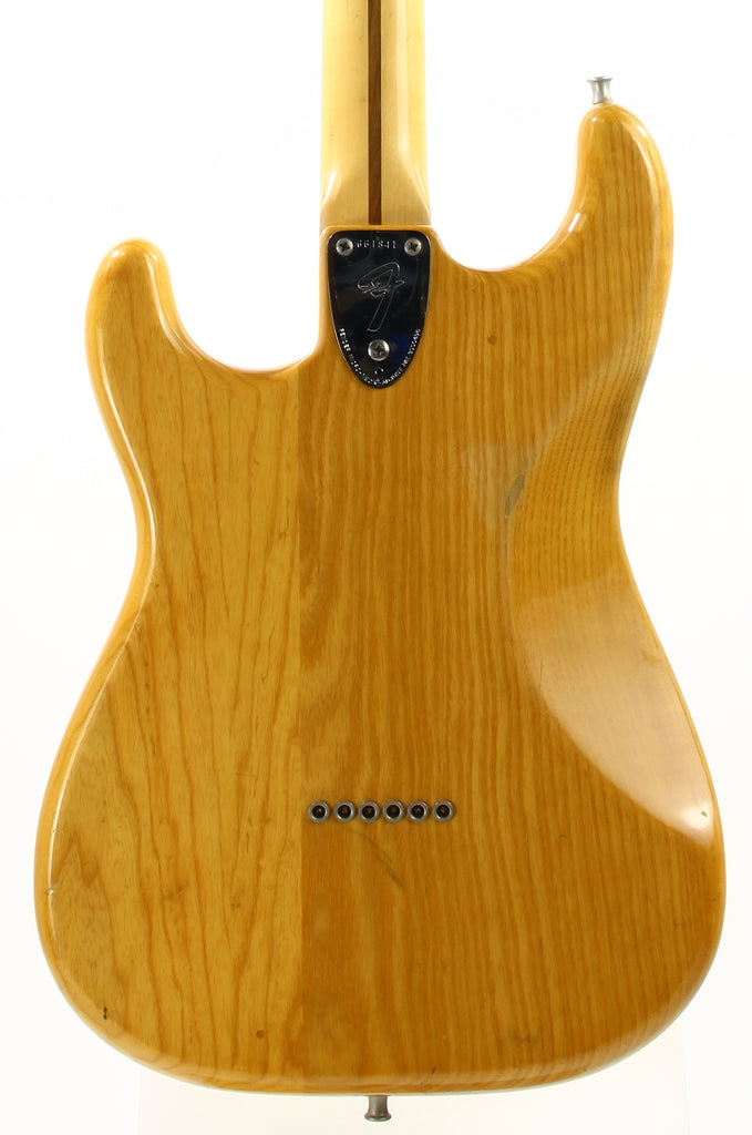 1975 Fender Stratocaster Natural Ash Hardtail - Vintage 1970's Strat ...
