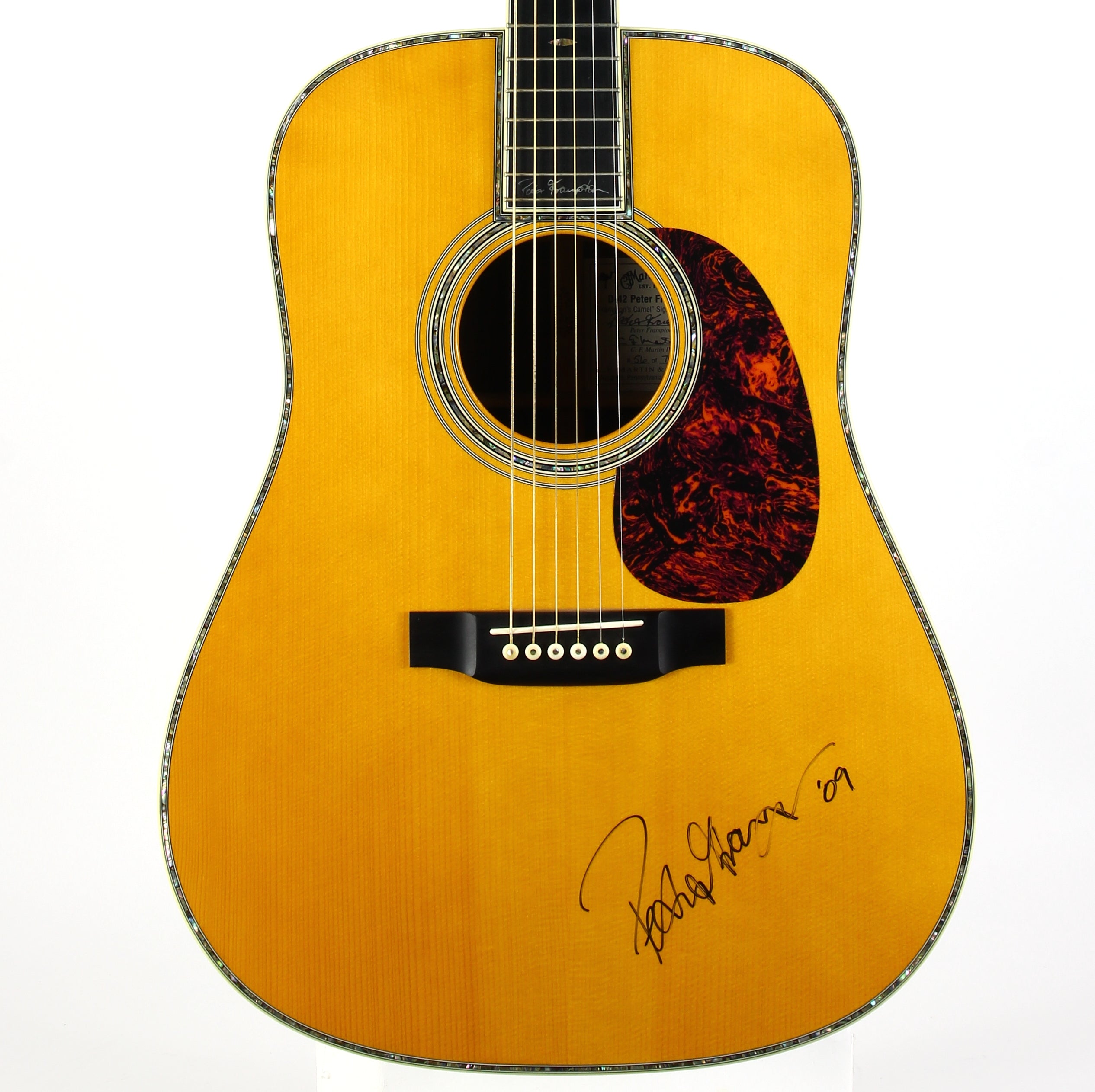 2006 Martin D-42 Peter Frampton Signature Model Frampton's Camel SIGNE ...