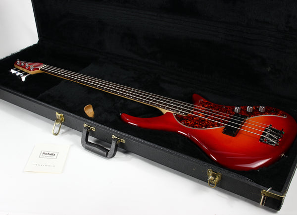 *SOLD* 1994 Pedulla Rapture RB4 4-String Bass -- Sunburst, Tortoise Gu ...