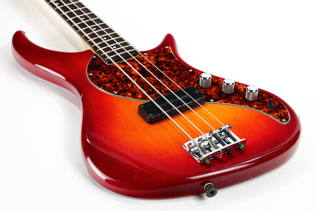 1994 Pedulla Rapture RB4 4-String Bass -- Sunburst, Tortoise Guard, Ba ...