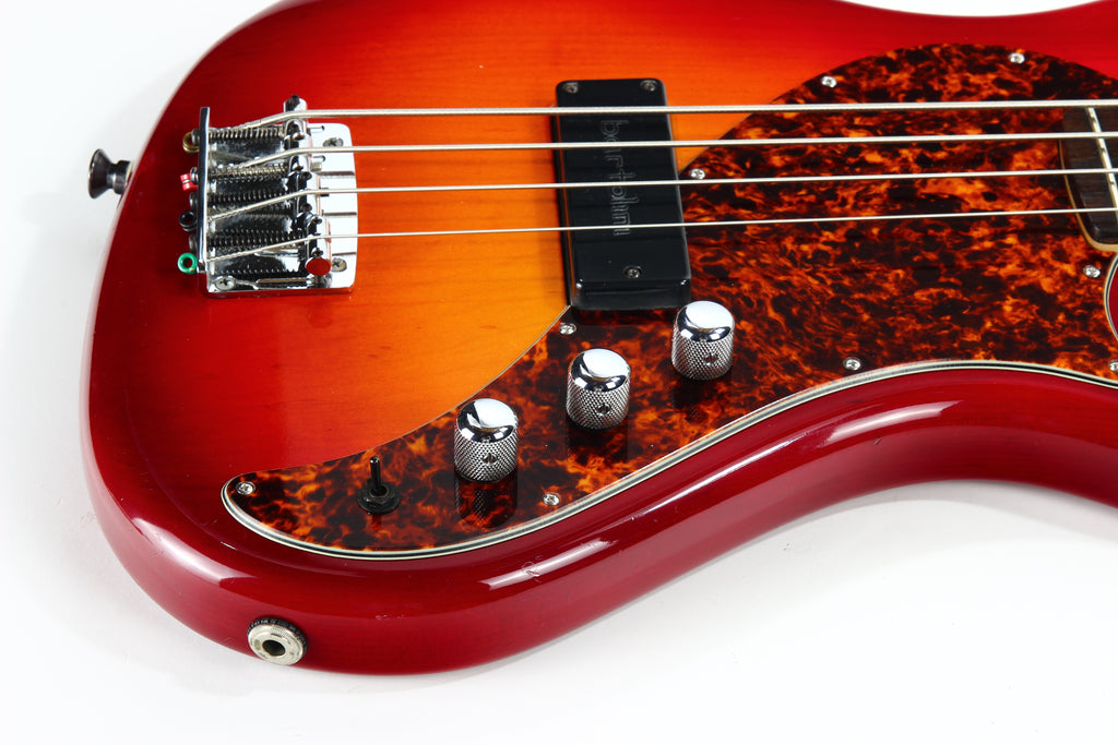 *SOLD* 1994 Pedulla Rapture RB4 4-String Bass -- Sunburst, Tortoise Gu ...