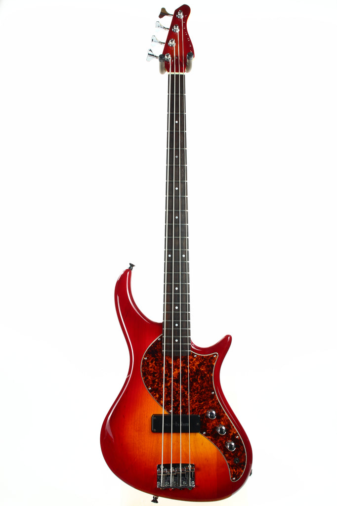 1994 Pedulla Rapture RB4 4-String Bass -- Sunburst, Tortoise Guard, Ba ...