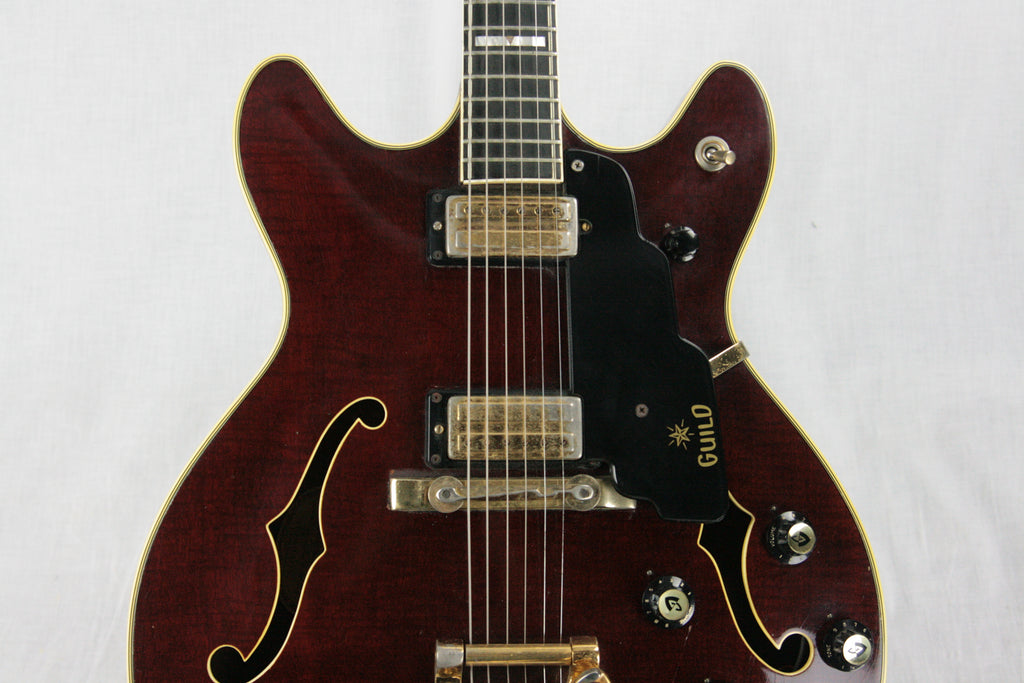 1967 Guild Starfire VI w/ Tags! RARE BROWN! SF 6 Made in USA! 1960's T ...