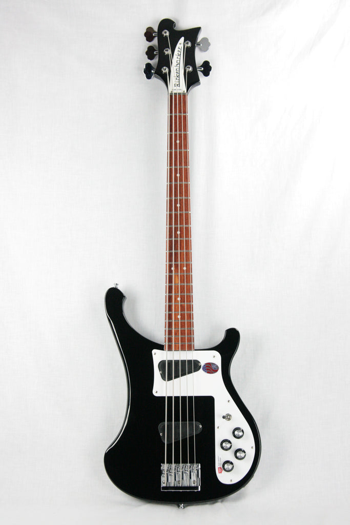 2018 Rickenbacker 4003S/5 JETGLO BLACK Bass! 5 String 4001 4003 S JG ...