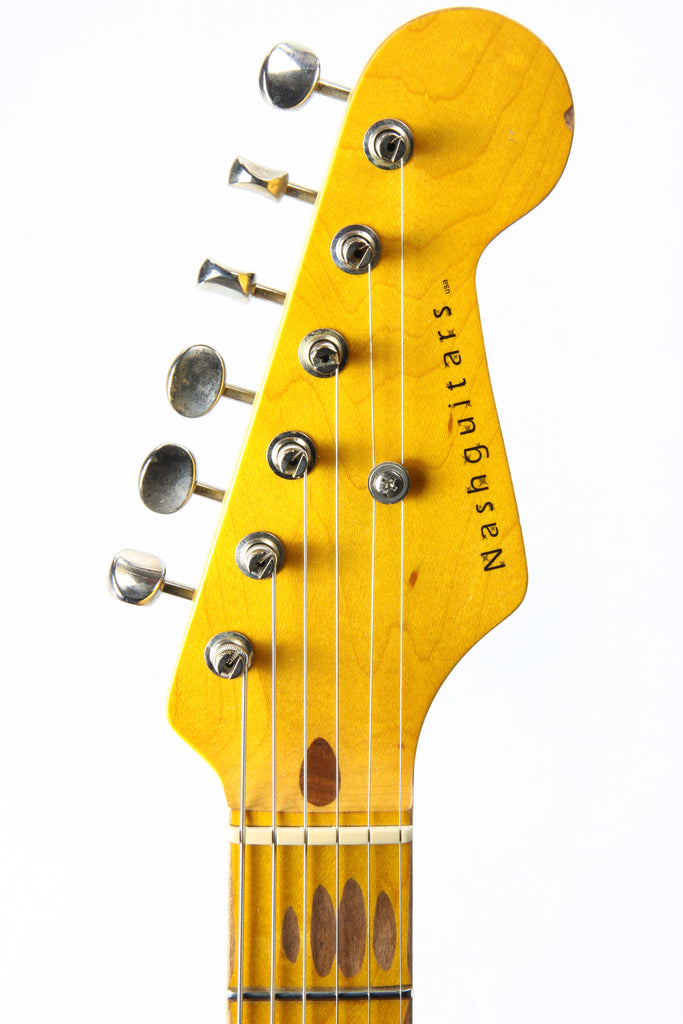 NASH Guitars S-57 Strat Relic ASH 2-Tone Sunburst w/ Original Case - 7 ...