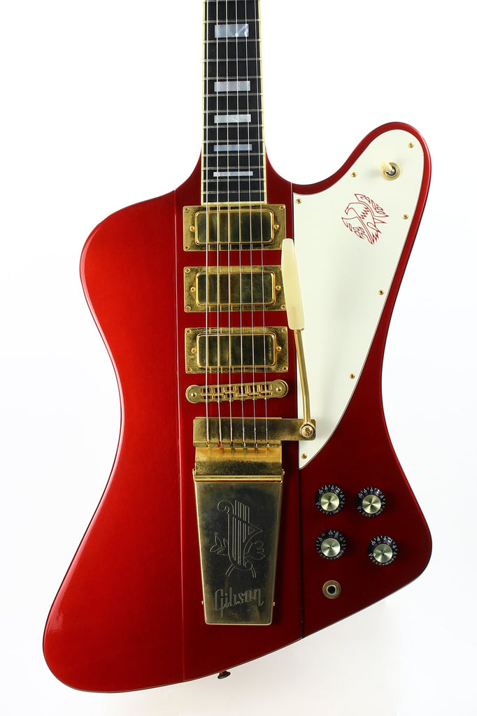 *SOLD* 2005 Gibson Firebird VII Metallic Red -- EBONY Board, Maestro ...
