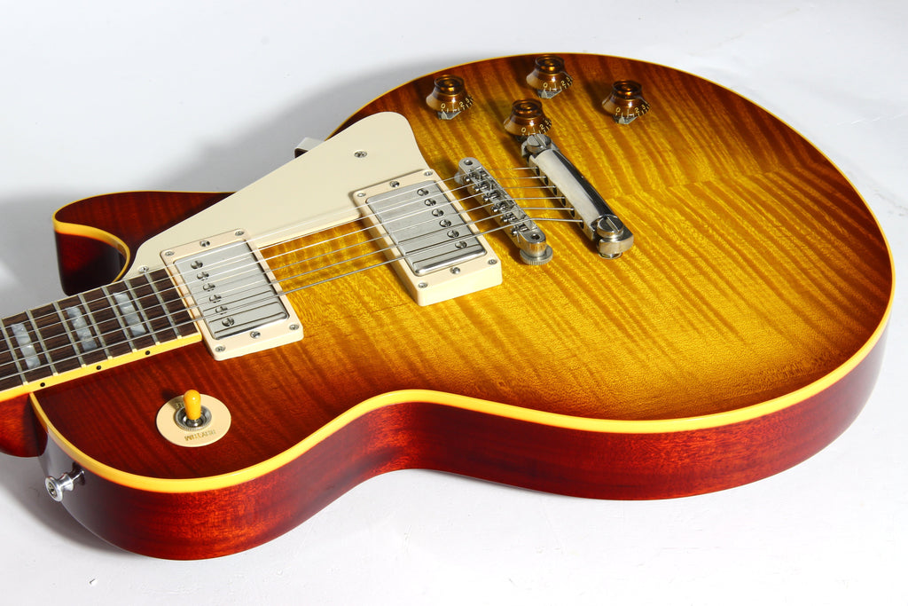 MINT 1999 Gibson '59 Reissue 40th Anniversary Les Paul 1959 Custom Sho ...