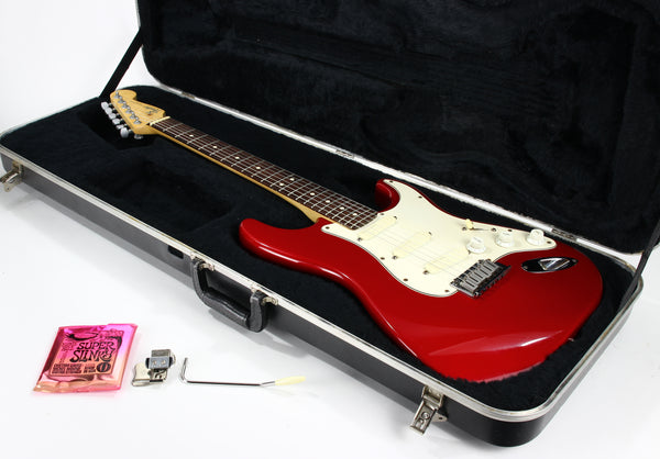 *SOLD* 1992 Fender American Stratocaster Strat Plus USA Deluxe FROST R ...