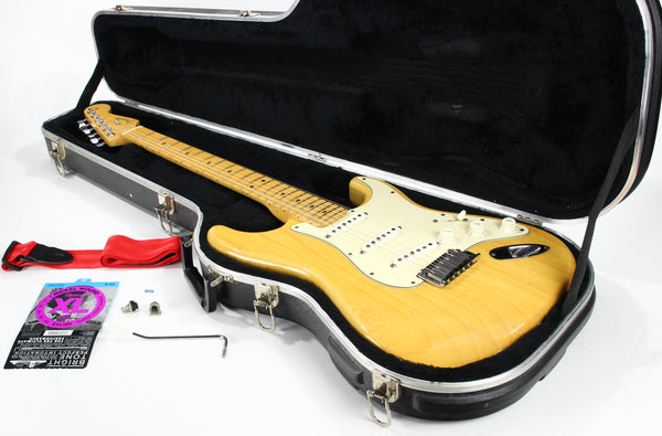 2001 Fender American Standard Stratocaster USA - Natural ASH Body, Map ...