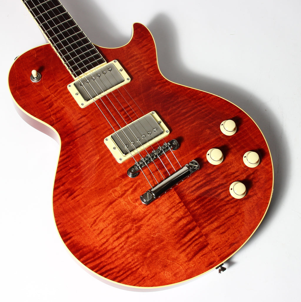 2013 Collings CL City Limits Deluxe Flametop -- Throbak Custom ER Humb ...
