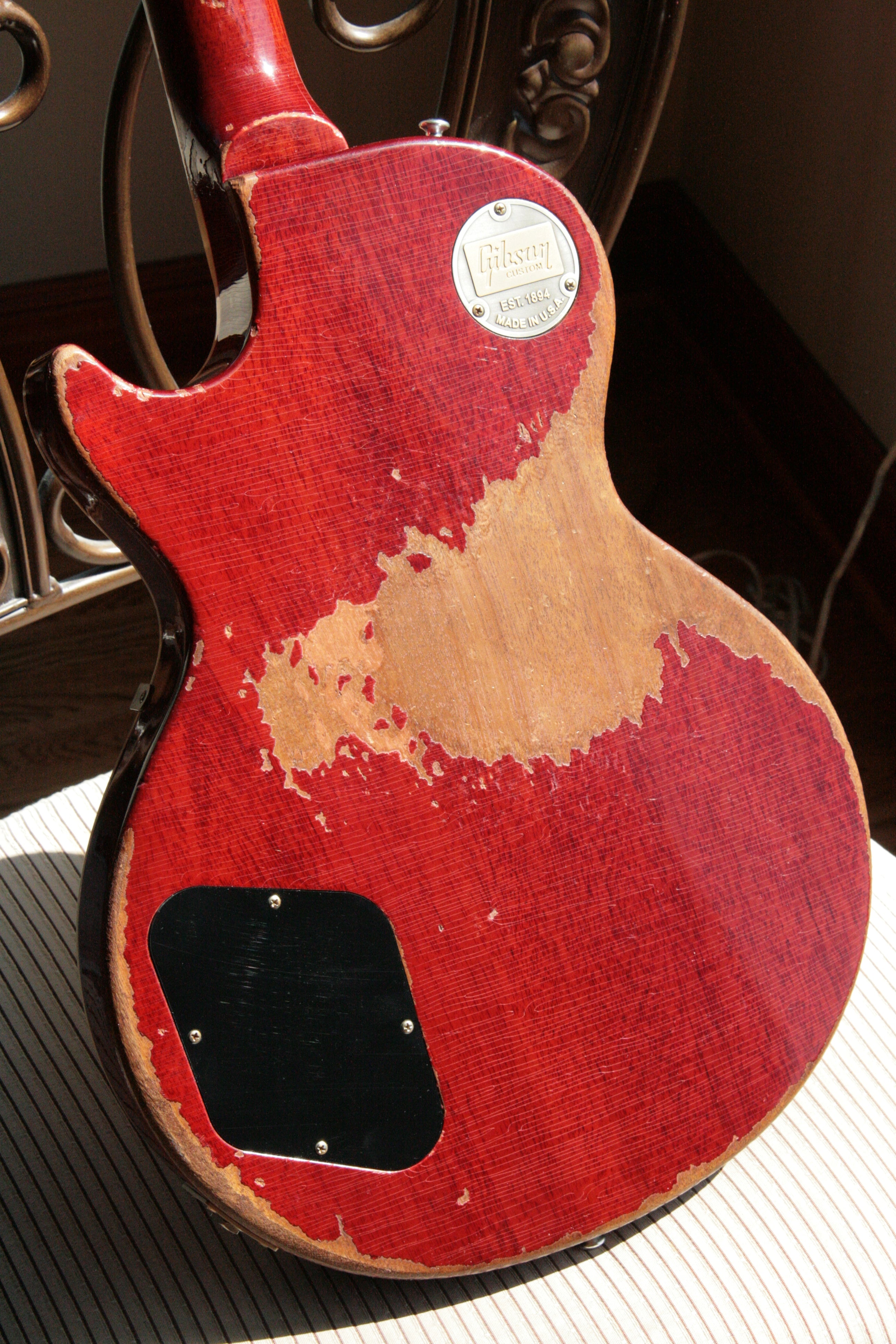 2018 Gibson 1959 HEAVY AGED Lemon Burst Les Paul Historic Reissue! R9 ...