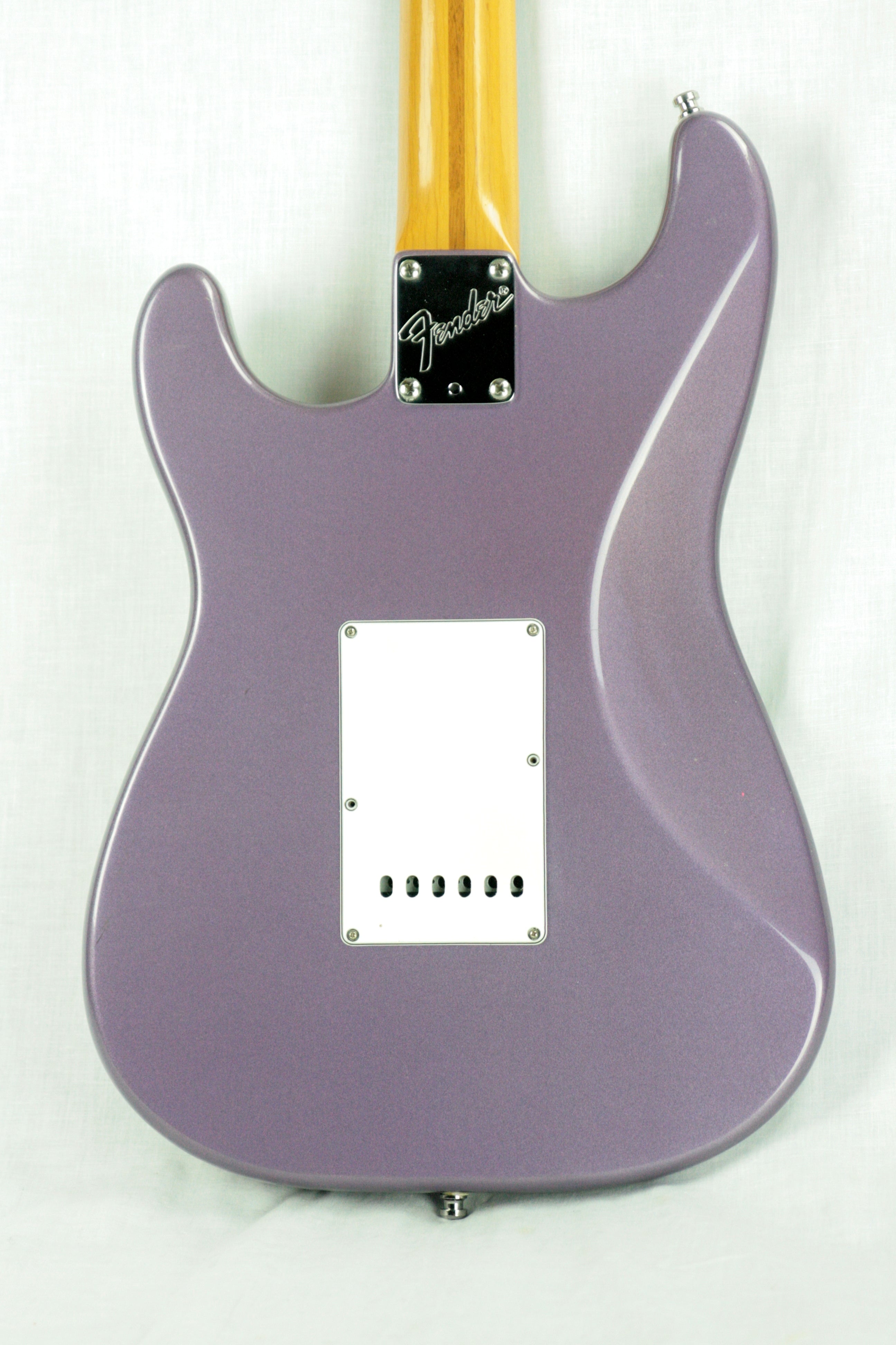 1993 Fender Jeff Beck Stratocaster Midnight Purple! Fat-Neck Strat, La ...