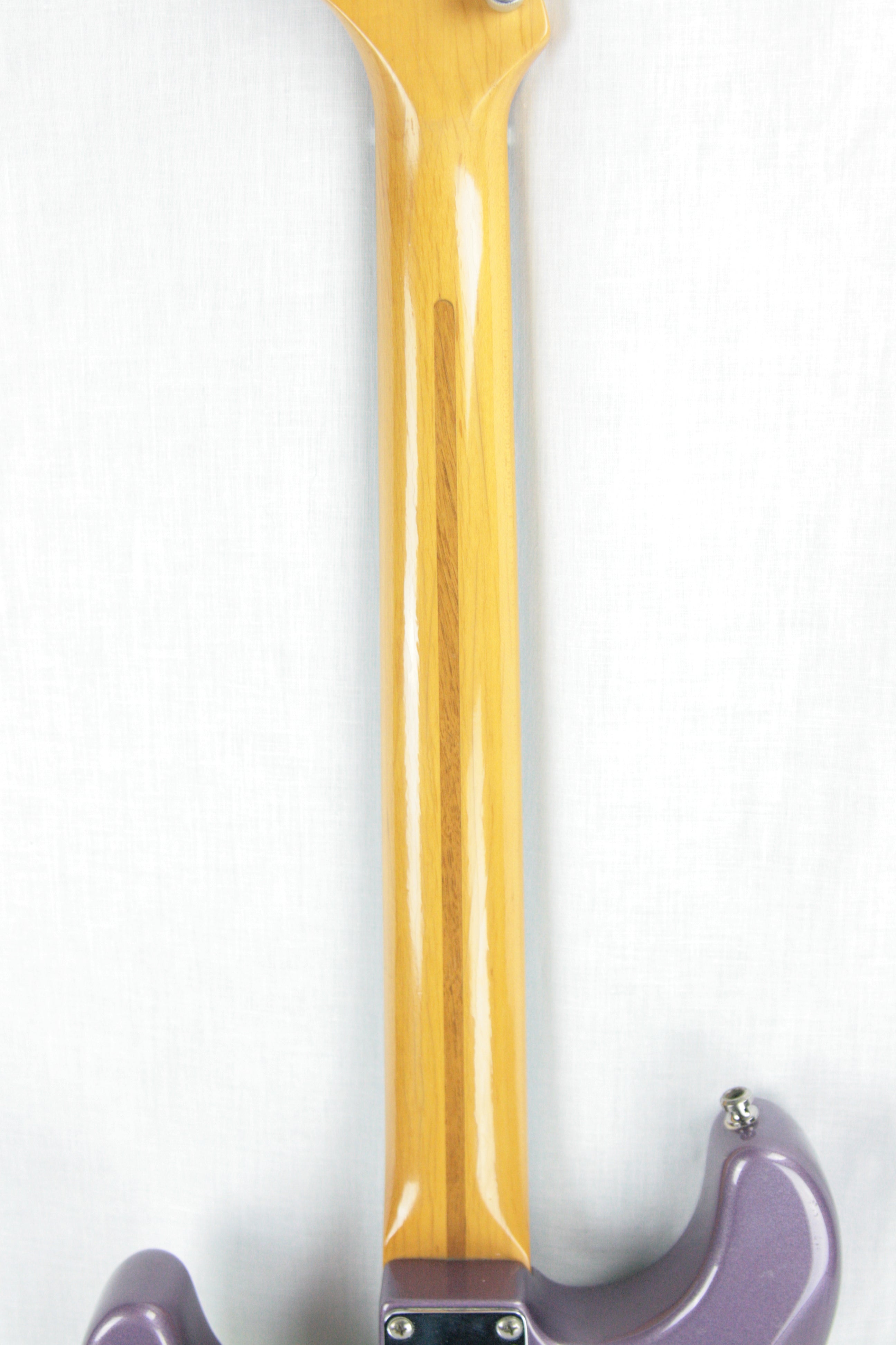 1993 Fender Jeff Beck Stratocaster Midnight Purple! Fat-Neck Strat, La ...