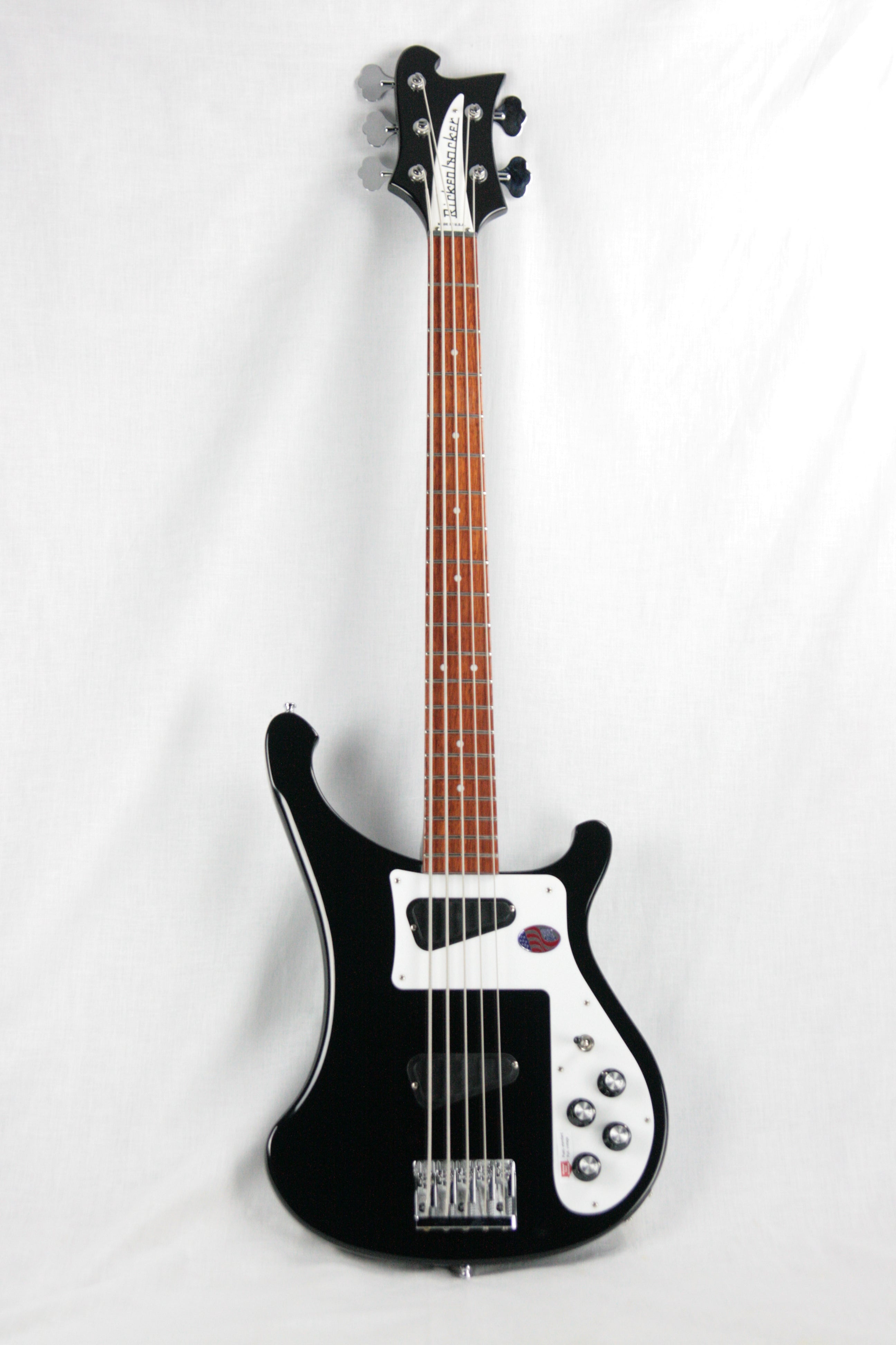 2019 Rickenbacker 4003S/5 JETGLO BLACK Bass! 5 String 4001 4003 JG s ...