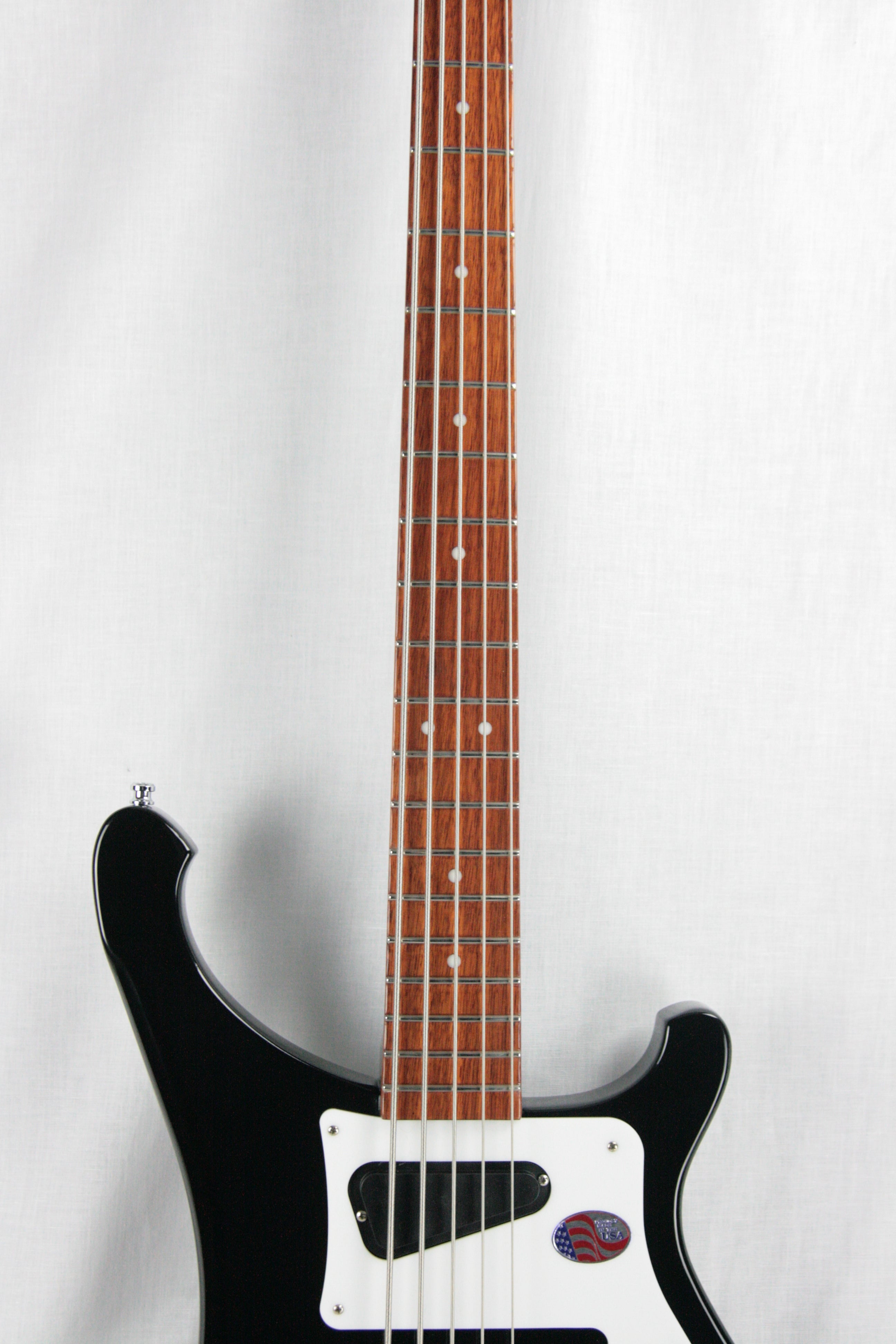 2019 Rickenbacker 4003S/5 JETGLO BLACK Bass! 5 String 4001 4003 JG s ...