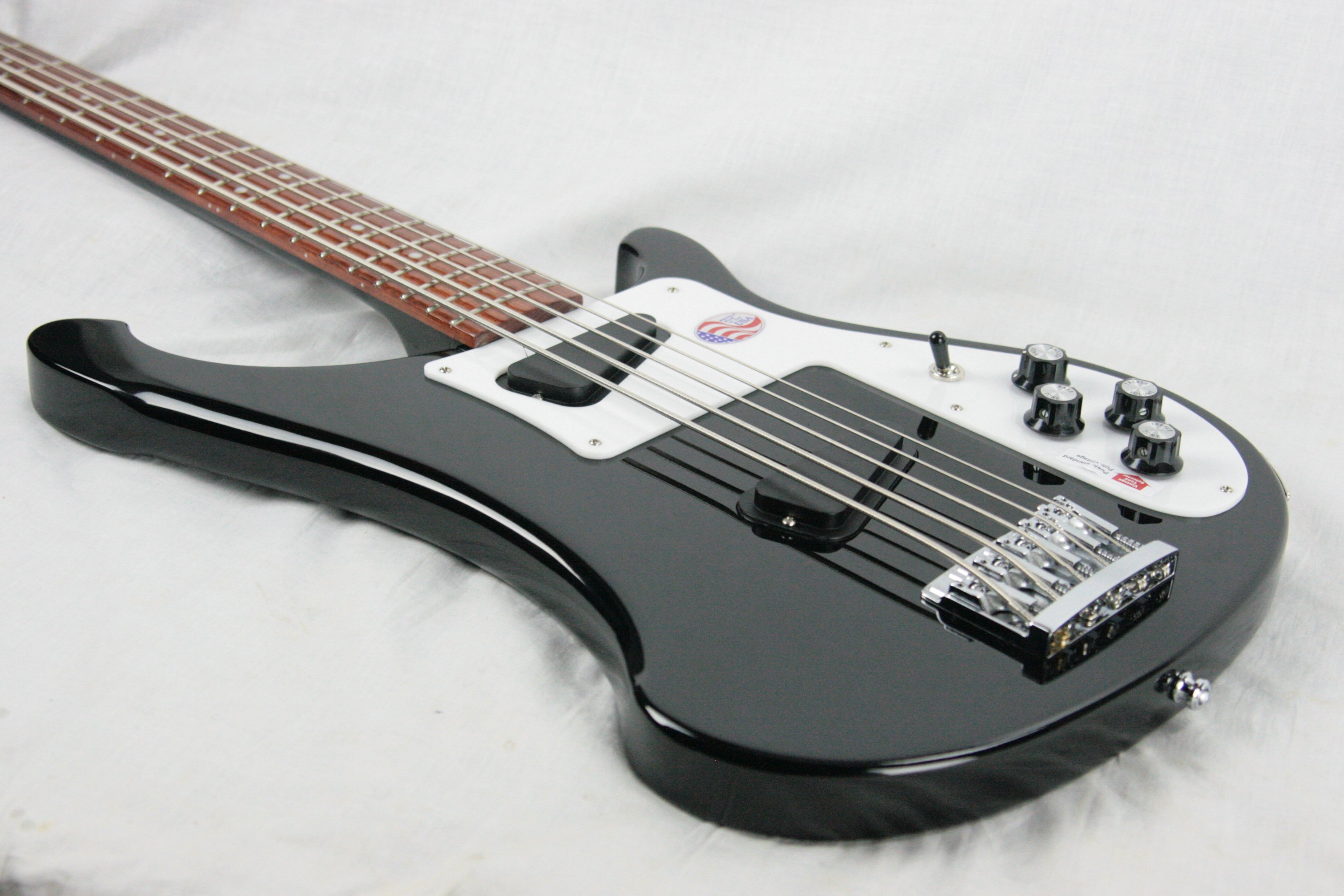 2019 Rickenbacker 4003S/5 JETGLO BLACK Bass! 5 String 4001 4003 JG s ...