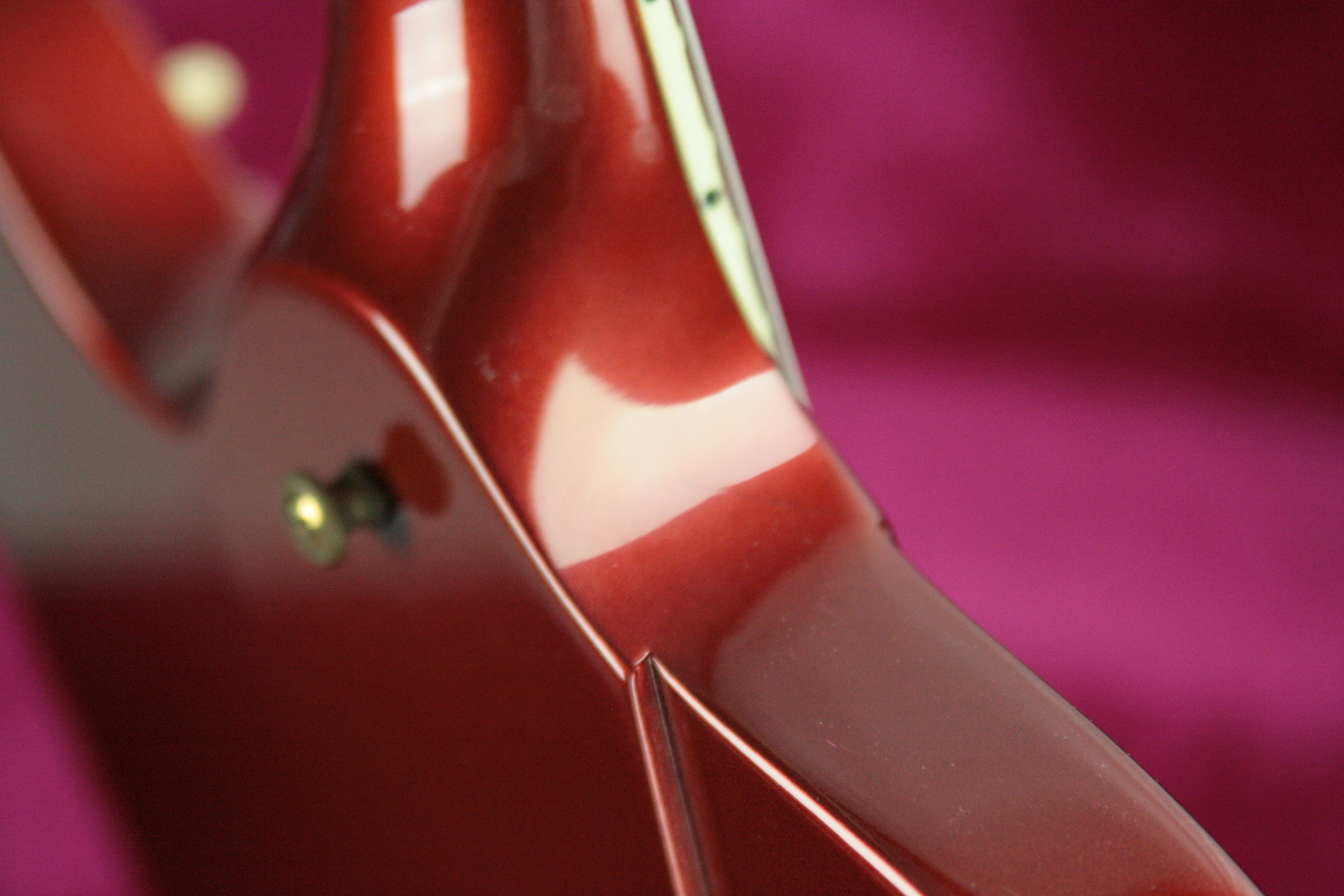 2003 Gibson Firebird VII Candy Apple Red EBONY Board Limited Maestro ...