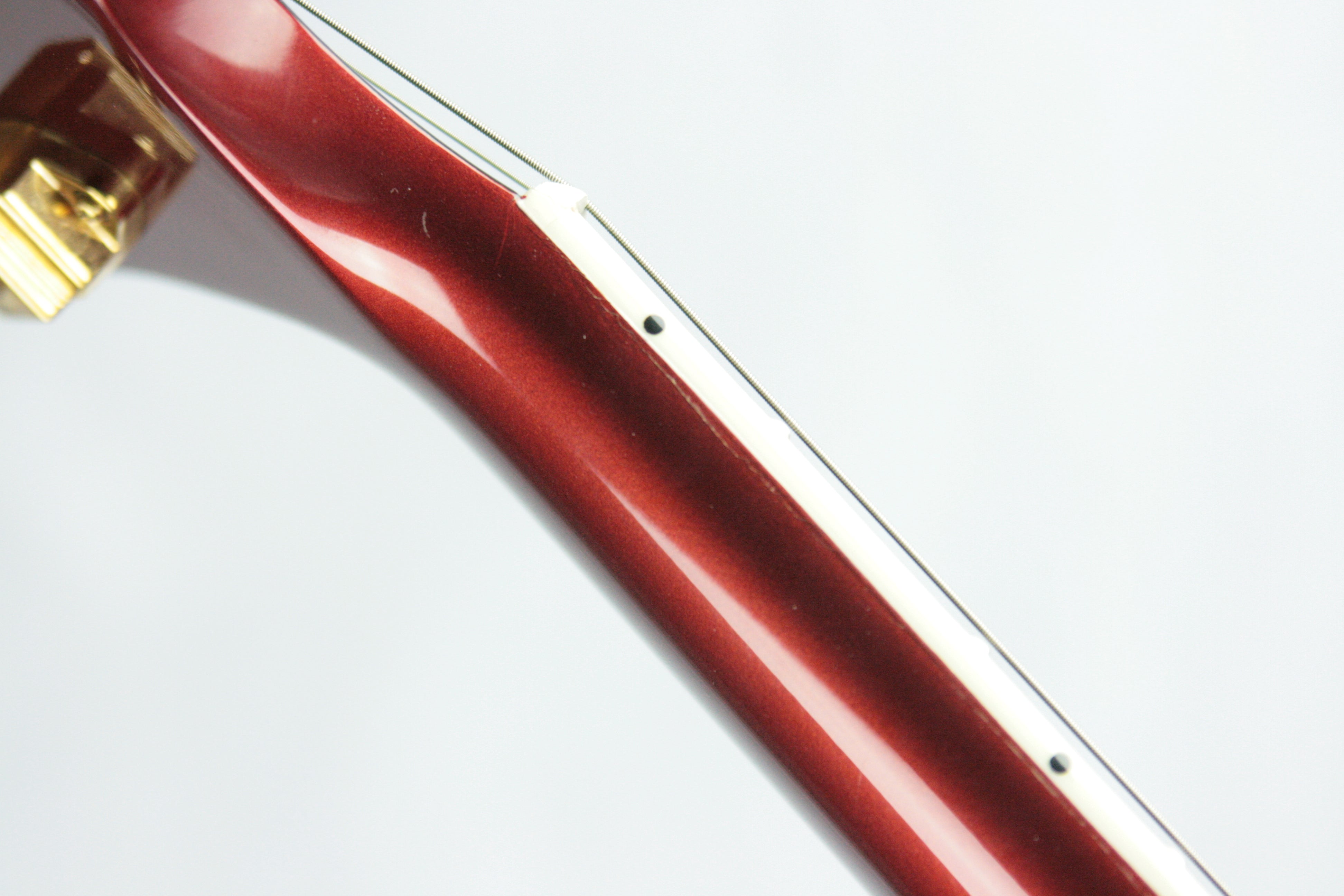 2003 Gibson Firebird VII Candy Apple Red EBONY Board Limited Maestro ...