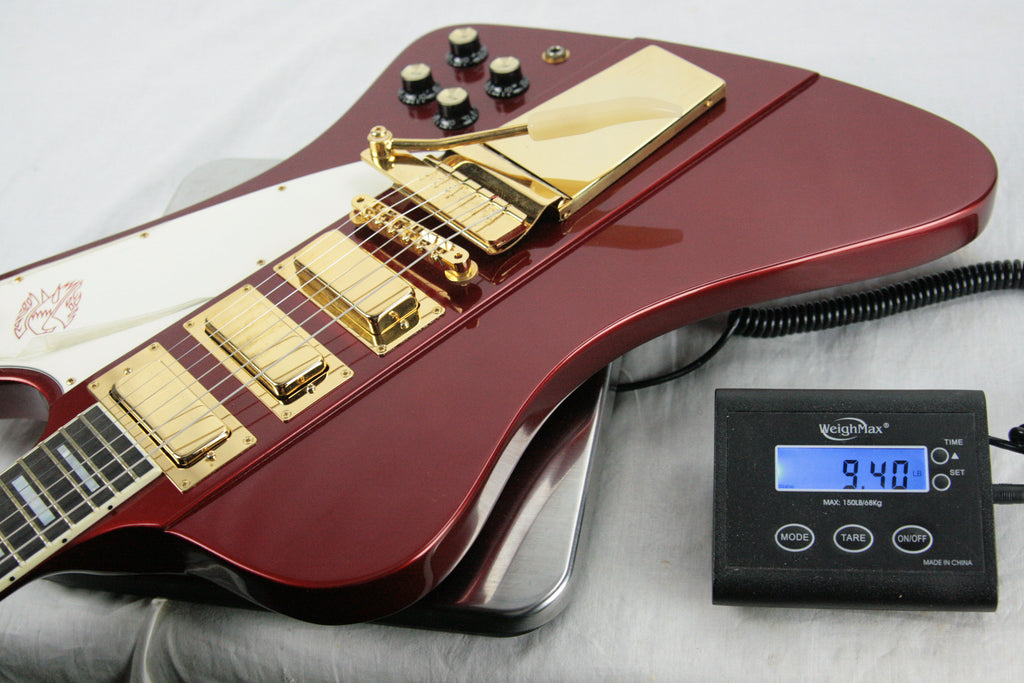2003 Gibson Firebird VII Candy Apple Red EBONY Board Limited Maestro ...