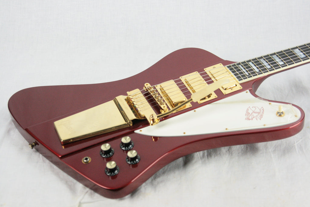 2003 Gibson Firebird VII Candy Apple Red EBONY Board Limited Maestro ...