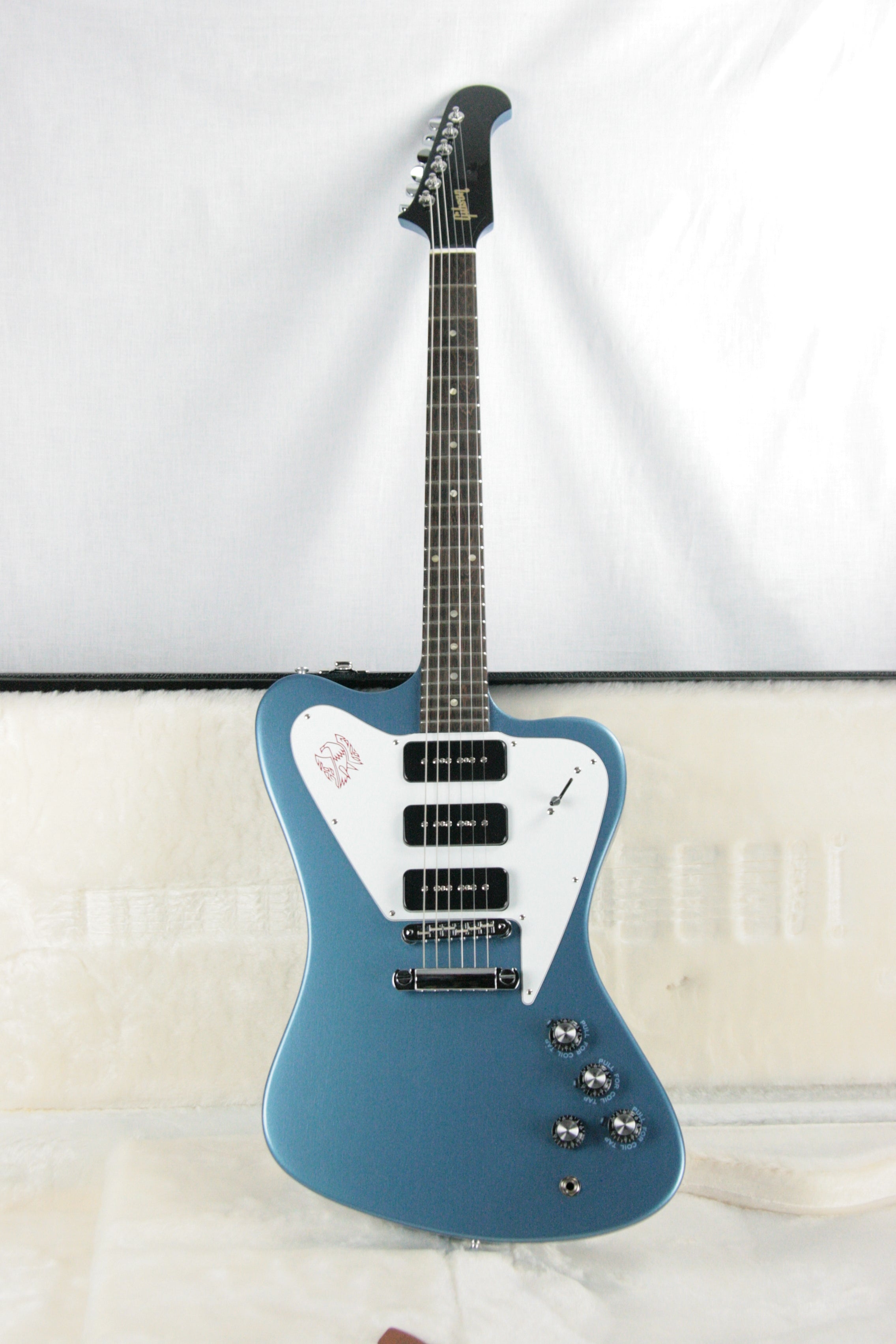 *SOLD* NOS 2011 Gibson Firebird Non-Reverse Pelham Blue 3 P90's w/ OHS ...