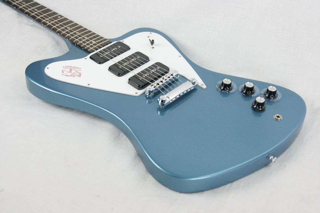 *SOLD* NOS 2011 Gibson Firebird Non-Reverse Pelham Blue 3 P90's w/ OHS ...