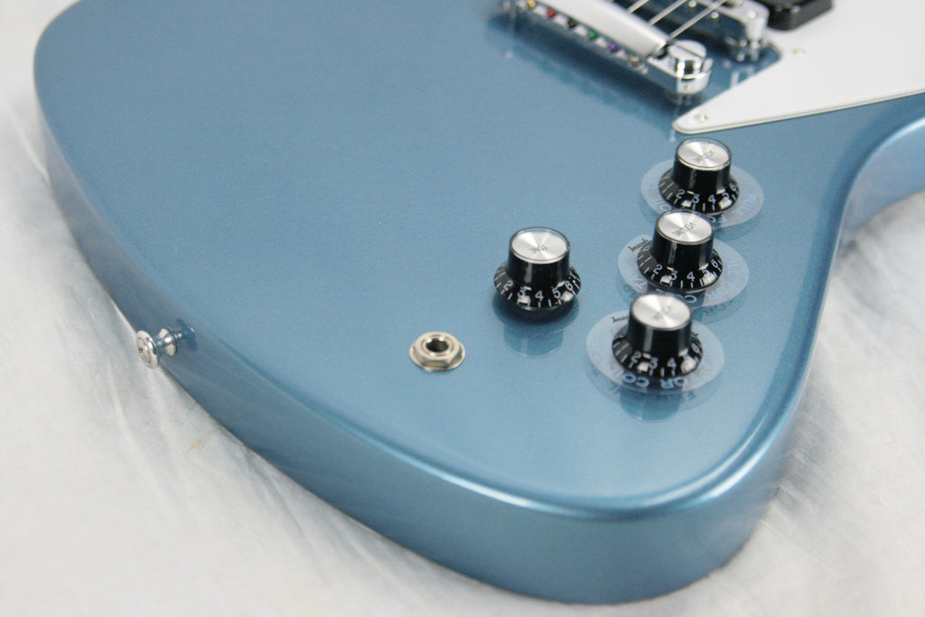 NOS 2011 Gibson Firebird Non-Reverse Pelham Blue 3 P90's w/ OHSC! MINT ...