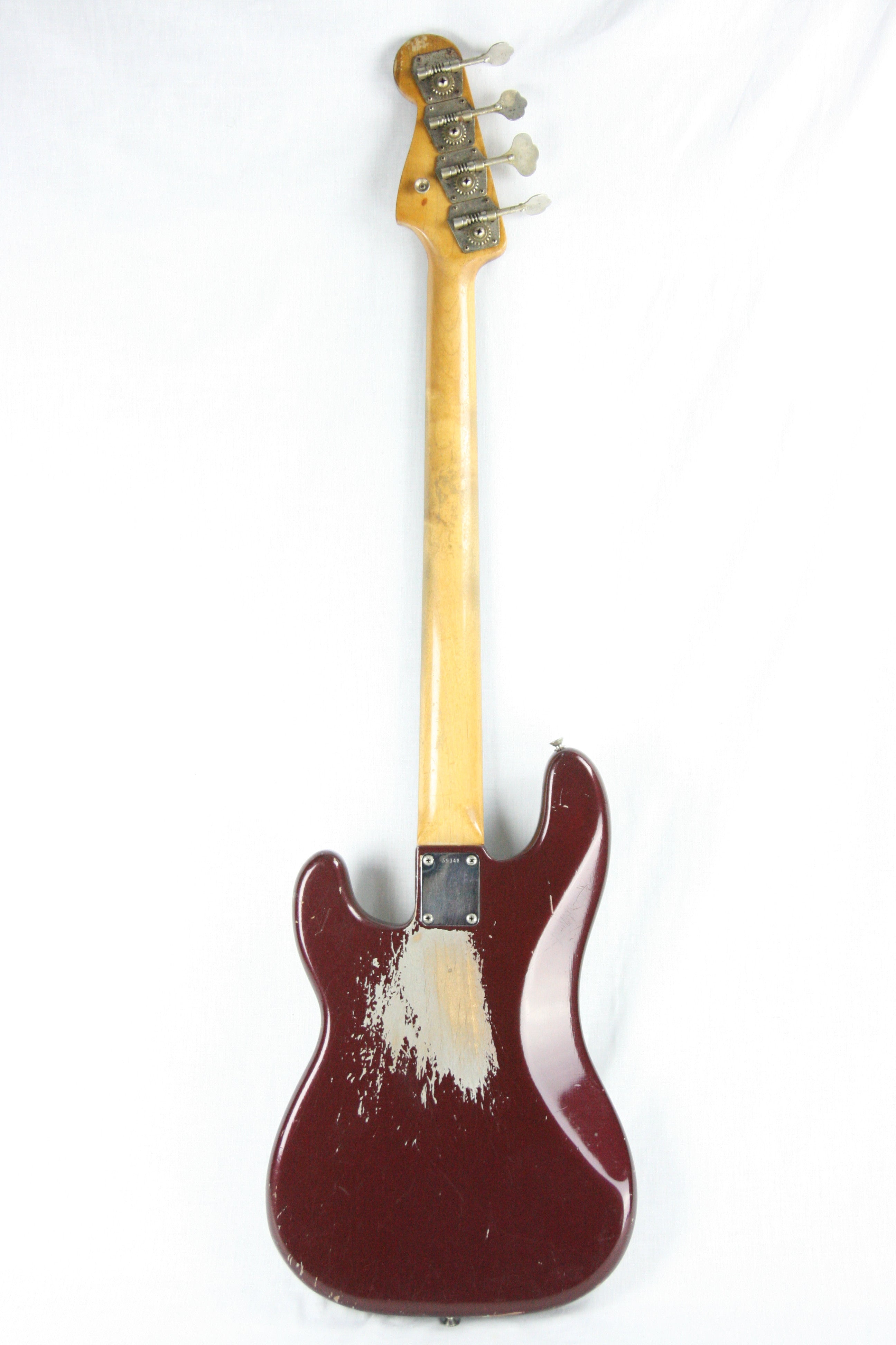 1961 Fender Precision Bass w/ OHSC! Slab-Board Neck P! Body-only Refin ...