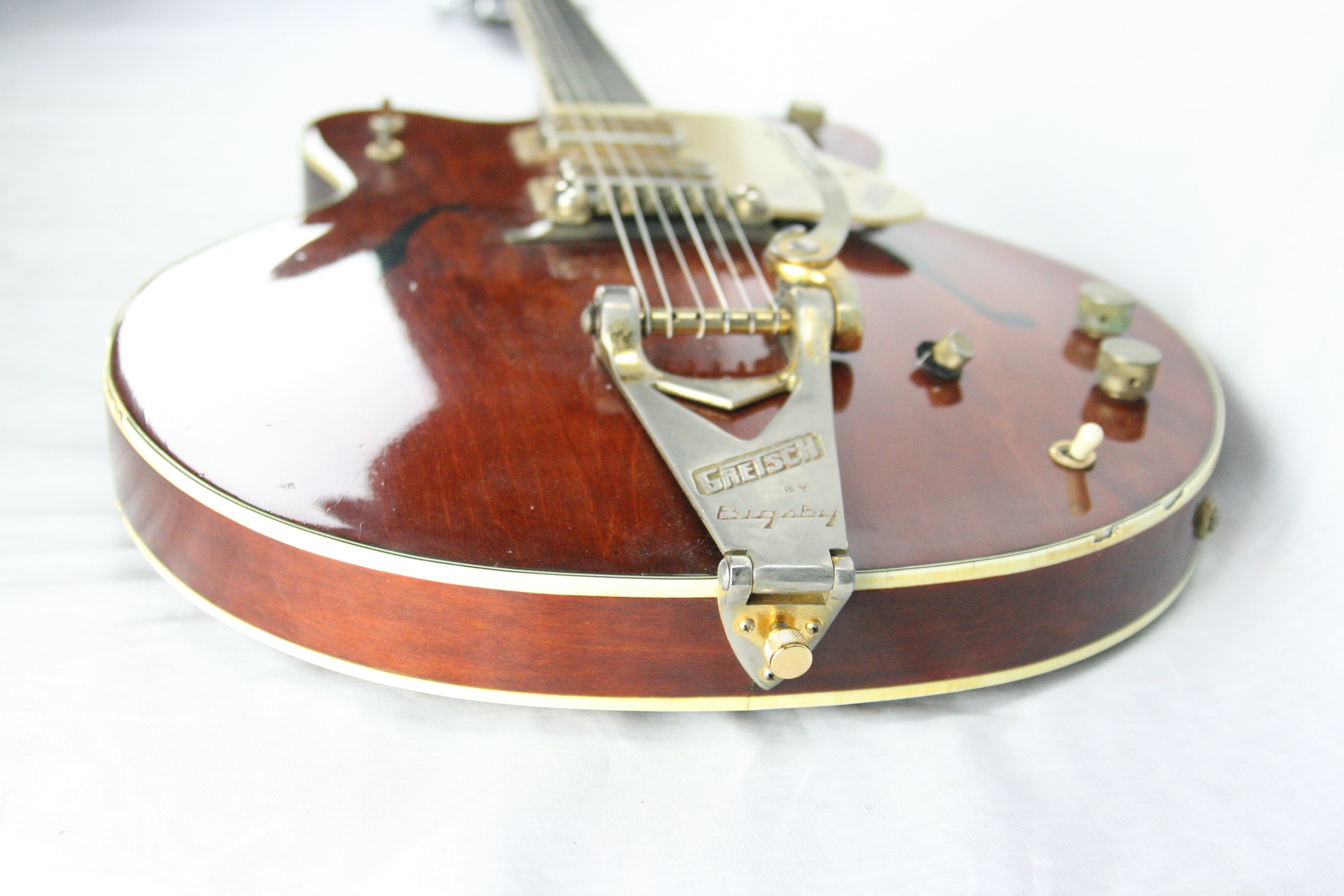 1967 Gretsch 6122 Country Gentleman George Harrison Beatles Brown! Sup ...