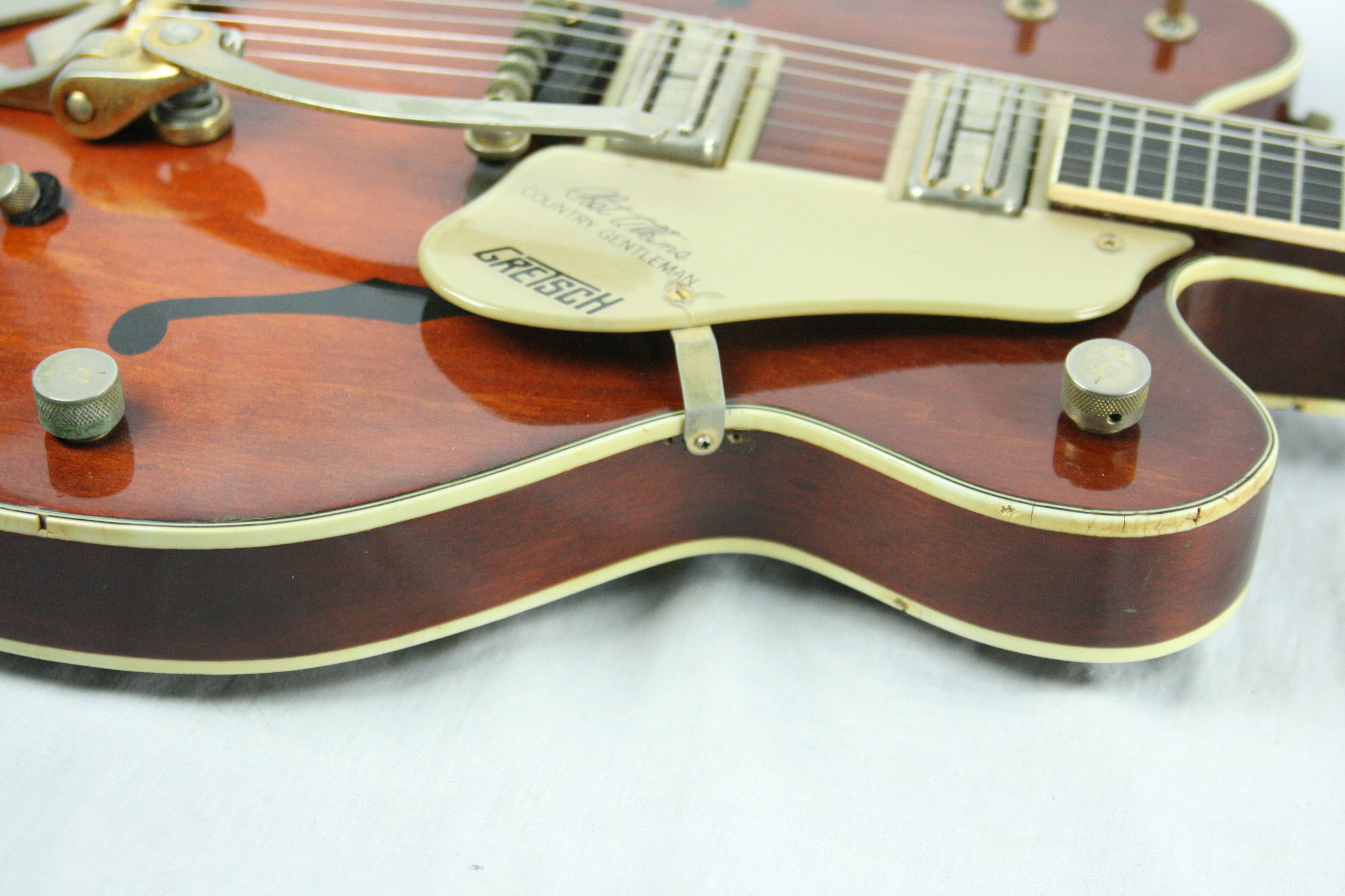 1967 Gretsch 6122 Country Gentleman George Harrison Beatles Brown! Sup ...