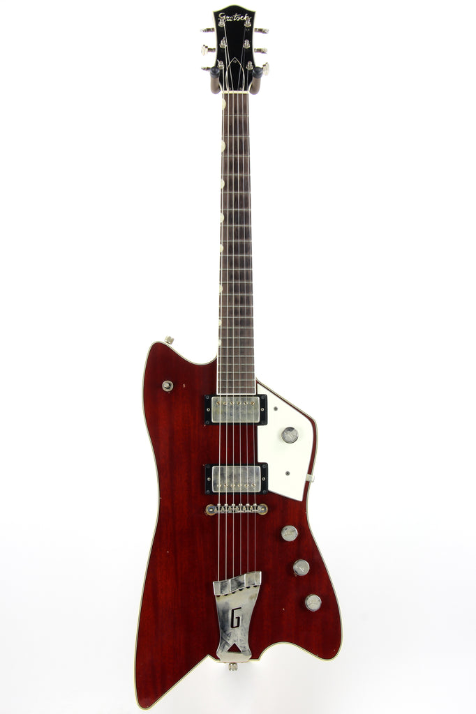 Gretsch Custom Shop Masterbuilt Red Aniline Caddy Billy Bo Relic Brazi ...