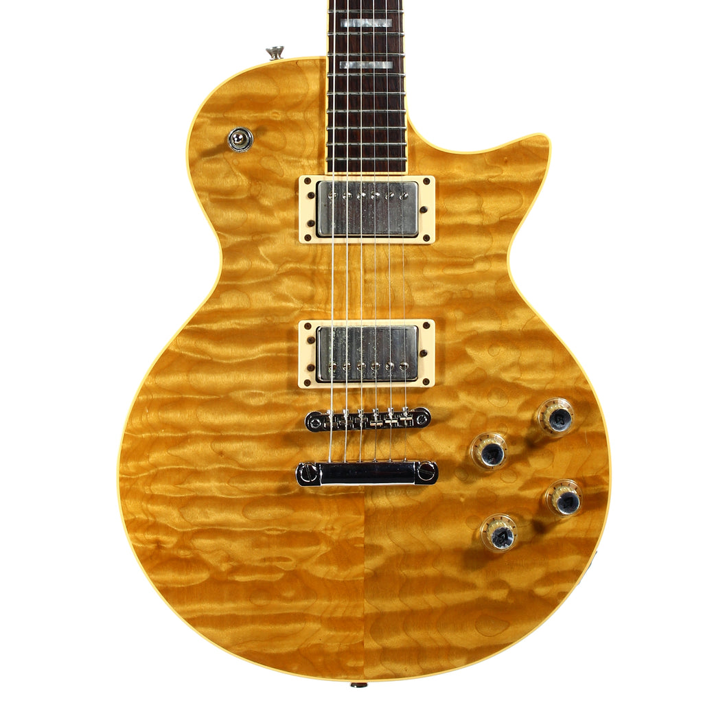 1997 Guild USA Bluesbird M-75 QUILT FLAME TOP! -- Natural Finish, Orig ...