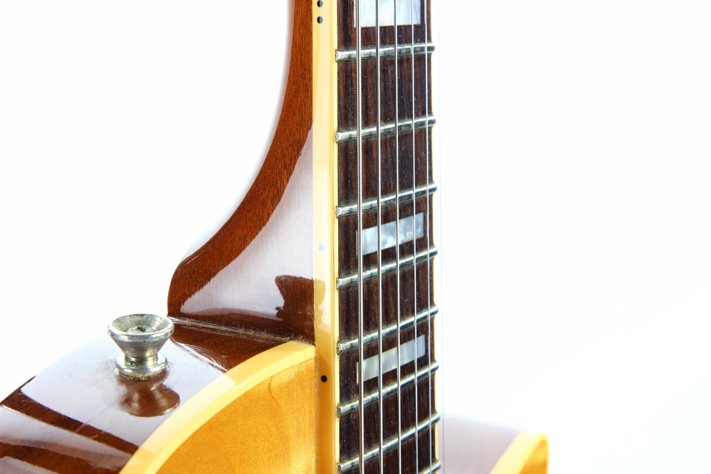 1997 Guild USA Bluesbird M-75 QUILT FLAME TOP! -- Natural Finish, Orig ...