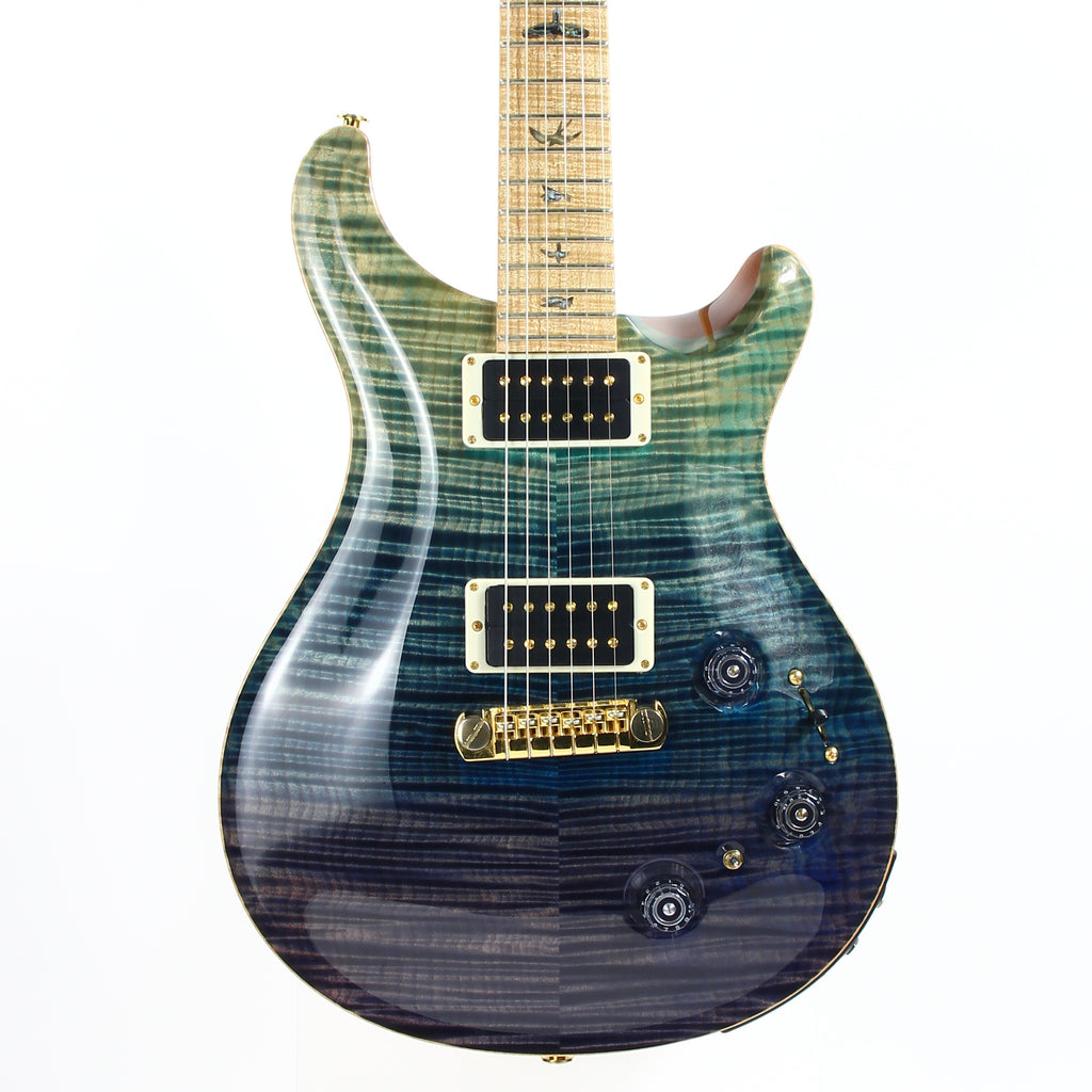 2012 PRS P22 Artist Package Piezo BLUE FADE -- Custom 22, CRAZY FLAMET ...