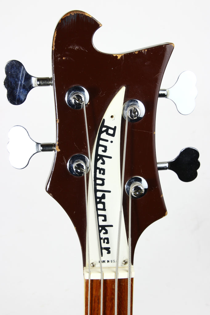 1969 Rickenbacker 4001 Bass Burgundyglo LEFT-HANDED -- EXTREMELY RARE ...