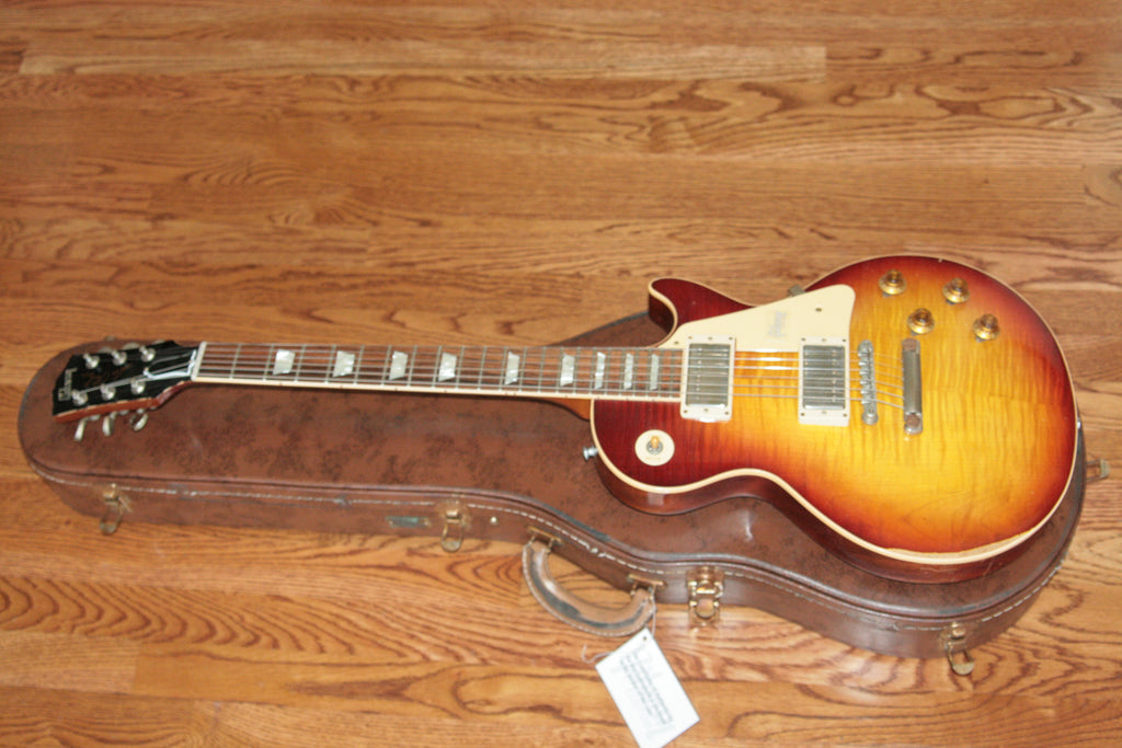 2018 Gibson 1959 HEAVY AGED Bourbon Burst Les Paul Historic Reissue ...