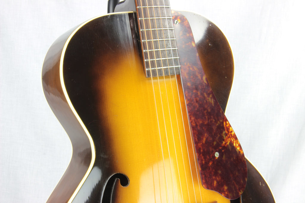 CLEAN 1942 Epiphone Olympic Archtop Acoustic Sunburst Prewar Guitar! 1 ...